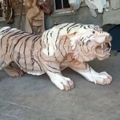 Jual Patung Miniature Kayu Harimau Macan Uk.1,5m - Kab. Jepara ...