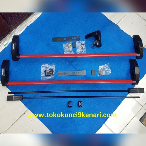 Jual Panic Bar Dekson Pintu Double | Handle Pintu Darurat Emergency ...