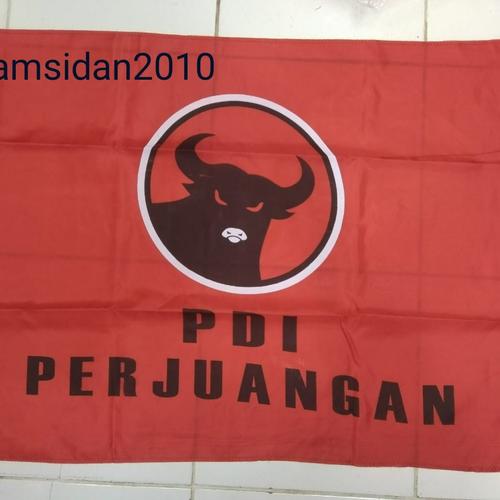 Jual BENDERA PARTAI PDIP UKURAN 60x90cm per 100lembar - Jakarta Pusat ...