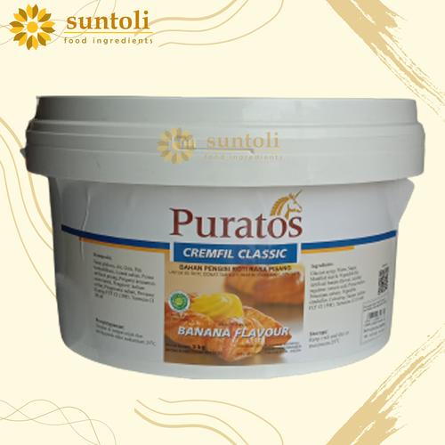 Jual PURATOS CREMFIL CLASSIC BANANA / Filling Siap Pakai Rasa Pisang ...