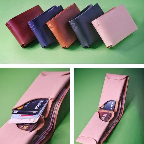 Jual BORNGOODS MINIMAL BIFOLD WALLET (DOMPET DESIGN MINIMALIS ...