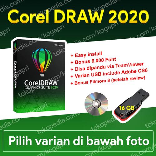 Jual Corel Draw 2020 Coreldraw Graphics suite for Windows - Kota ...