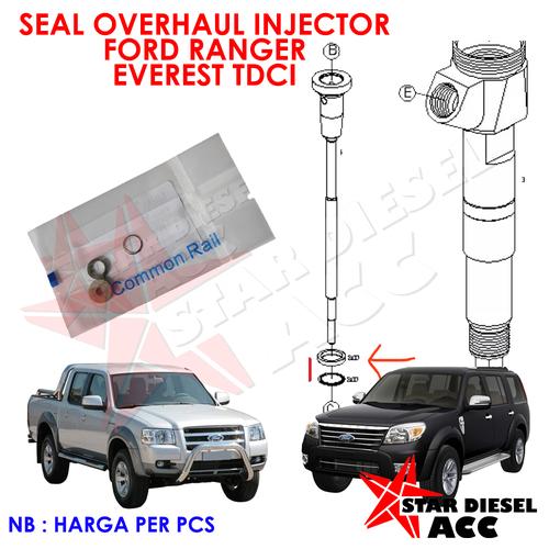 Jual SEAL CONTROL VALVE INJECTOR TDCI FORD EVEREST FORD RANGER MAZDA ...