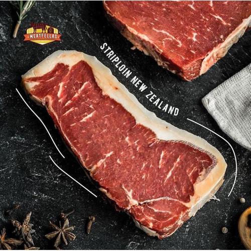 Jual Striploin Steak Sirloin NewZealand Grass Feed Daging Sapi - SHABU ...