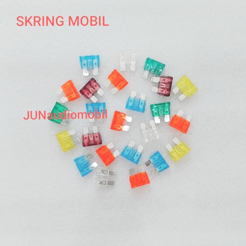 Jual Skring Mobil Model Kecil Tancap Kaki keluar Universal - Merah ...