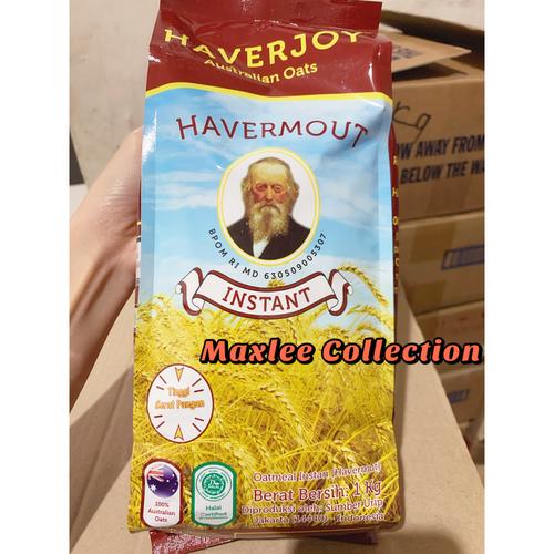 Jual HAVERJOY HAVERMOUT INSTAN 1 kg / HAVERJOY OAT 1 KG / HAVERMOUT OAT ...