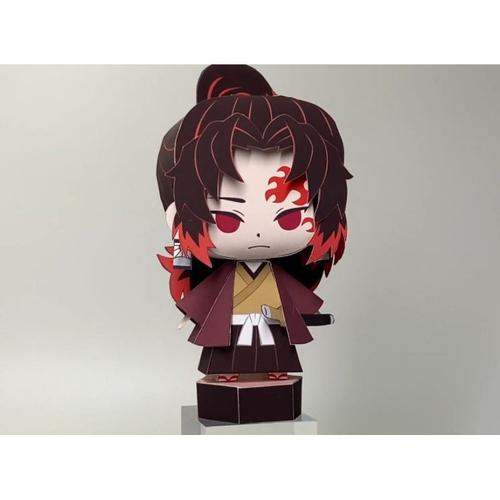 Jual Chibi Yoriichi Kimetsu No Yaiba Demon Slayer Papercraft - Kab ...