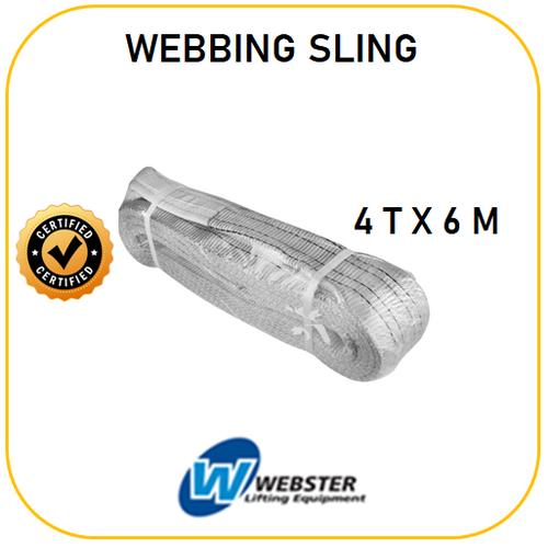 Jual WEBBING SLING 4 T X 6 M WEBSTER KOREA ( BELT TALI WEBING ANGKAT ...
