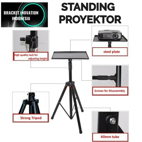 Jual STAND TATAKAN PROYEKTOR STANDING PROYEKTOR STAND PROYEKTOR ...