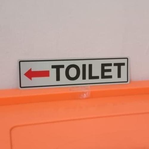 Jual SIGN LABEL TOILET ANAK PANAH ARAH KIRI UK 4.5X18CM - Jakarta Barat ...