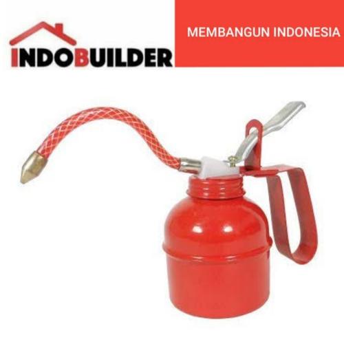 Jual INDO BUILDER OIL CAN MERAH 300 ML / SEMPROTAN OLI CAN PELUMAS ...
