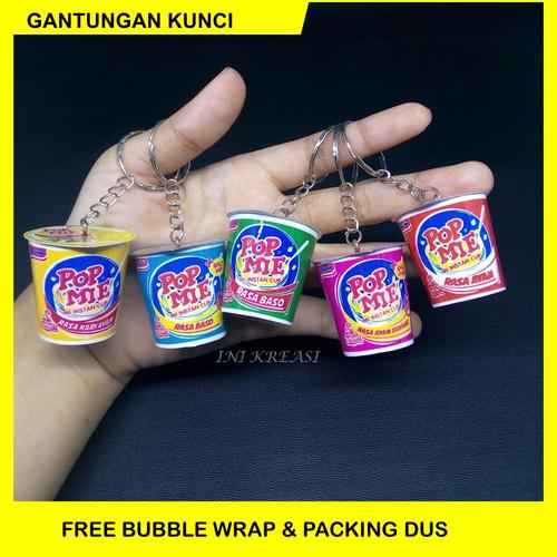 Jual GANTUNGAN KUNCI MINIATUR POP MIE - Biru - Kab. Bandung - inikreasi ...