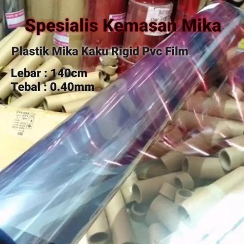 Jual Plastik Mika Kaku Rigid PVC Super Clear Lebar 140cm Tebal 0.40mm. - Jakarta Barat ...