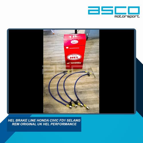 Jual HEL Brake Line Honda Civic FD1 Selang Rem Original UK HEL ...