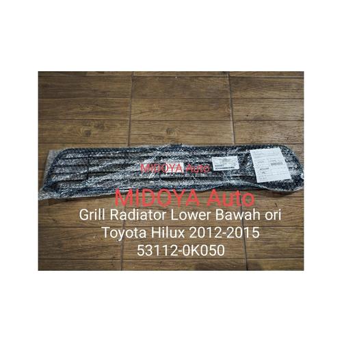 Jual Grill Radiator Lower Bawah Toyota Hilux 2012-2015 ori 53112-0K050 ...