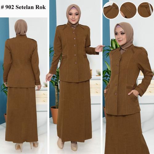 Jual blazer baju kerja seragam dinas Pemda baju Pemda ASN baju khaki ...