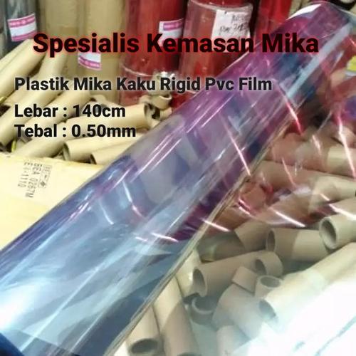 Jual Plastik Mika Kaku Rigid PVC Super Clear Lebar 140cm × 0.50mm 1 Roll. - Jakarta Barat ...