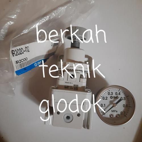 Jual PRECISION REGULATOR SMC IR2020-02BG-A IR2020 - Jakarta Barat - berkah teknik glodok | Tokopedia