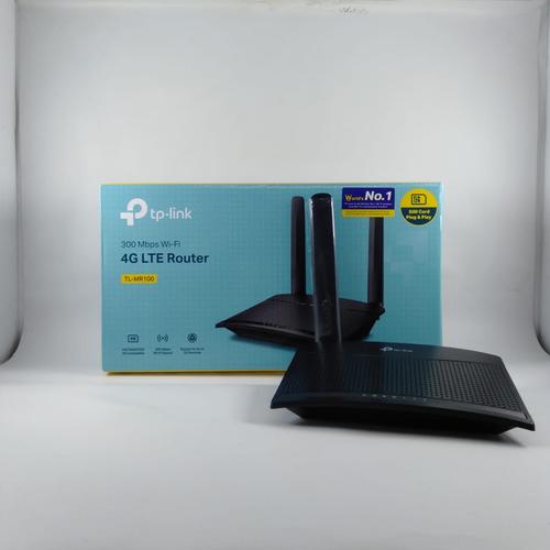 Jual ROUTER WIFI TP-LINK MR-100 4G LTE 300 MBPS - Kota Makassar ...