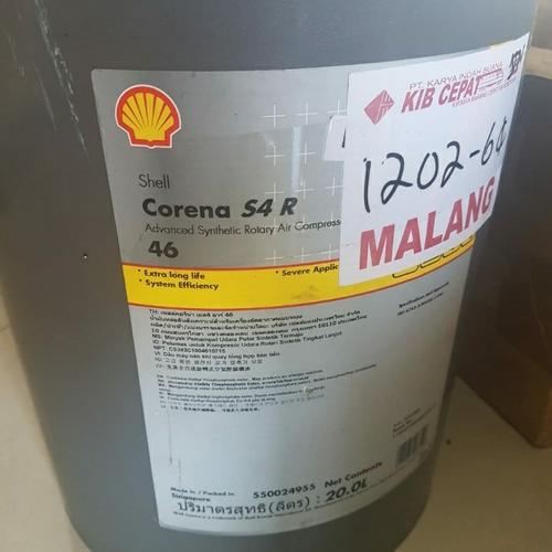 Jual SHELL CORENA S4 R 32, 46, 68 SYNTHETIC SCREW COMPRESSOR OIL - Kota ...