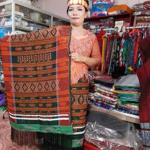 Jual ULOS SADUM ANGKOLA ULOS BATAK SIMATA CANTIK KOSTUM TORTOR ADAT BATAK - Kab. Toba Samosir ...