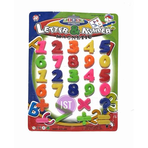 Jual Mainan Anak Edukasi Number Magnetic First Classroom ANGKA 777-1 ...