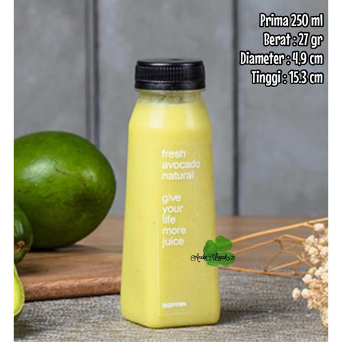 Jual Botol 250 ml unik tebal mulus bahan PET halal MUI food grade ...