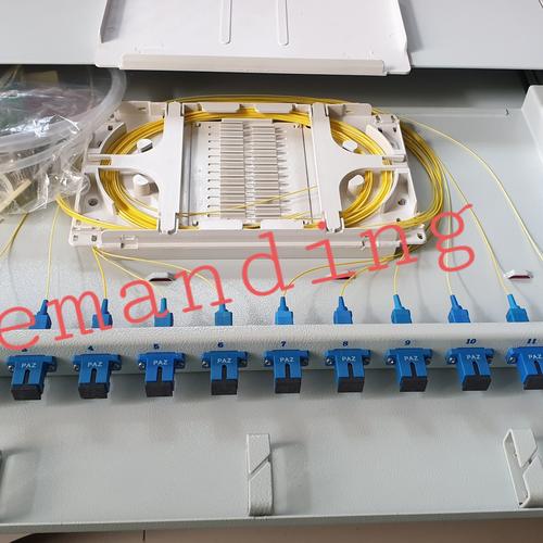Jual Optical Termination Box OTB rack 12 core PAZ LENGKAP fiber optic ...