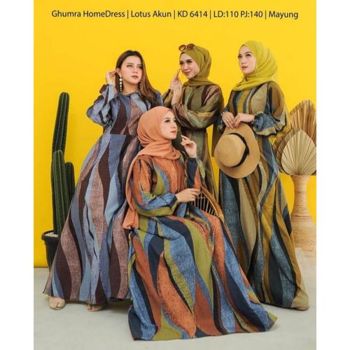 Jual MAXI DRESS LOTUS/PAKAIAN WANITA BUSUI/BAJU SYARI MAYUNG/GAMIS ...