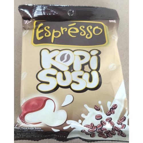 Jual PERMEN ESPRESSO KOPI KARAMEL / KOPI SUSU 125/135GR - KOPI SUSU ...