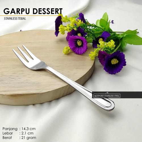 Promo Alat Makan Sendok Garpu Pisau Makan Besar Kecil Sayur Tebal Hotel ...