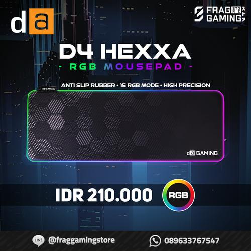 Jual Digital Alliance DA D4 HEXXA MOUSEPAD RGB - Gaming Mousepad ...