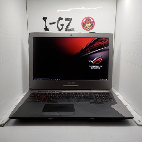 Jual Asus ROG G752V Monster Titanium 2017 i7 16/128/1000 SSD GTX 1060 ...