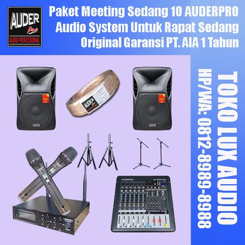 Jual Paket sound system untuk aula sedang 10 AUDERPRO berkualitas bagus ...