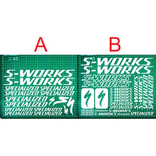 Jual stiker cutting sticker sepeda s-works specialized - gambar A ...