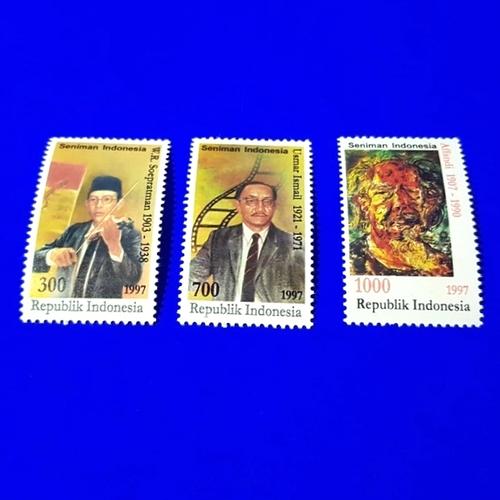 Jual Prangko/Perangko Indonesia. 1997 SENIMAN INDONESIA - Jakarta Pusat ...