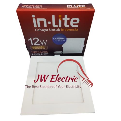 Jual Lampu Downlight / Panel Light InLite 12 Watt Kotak INPS 628S ...