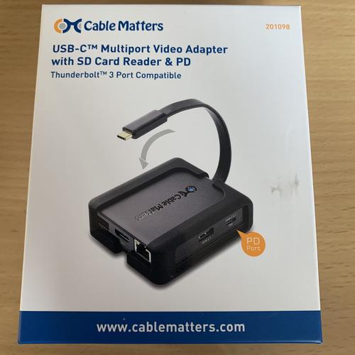 Jual Cable Matters USA 8 in 1 USB C Hub 4K 80W UHS-II Baseus Ugreen ...