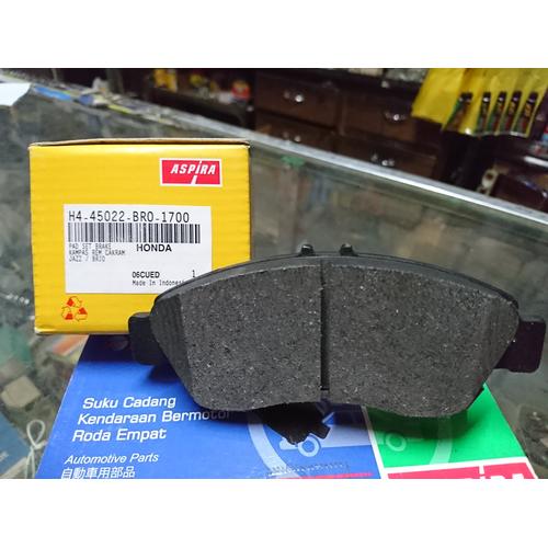 Jual Kampas Rem Depan Brake Pad Mobil Honda Brio Jazz Lama merk ASPIRA ...
