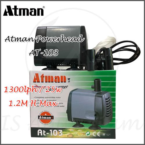 Jual Atman Power Head AT103 AT-103 AT 103 1300 PowerHead Filter Pompa ...