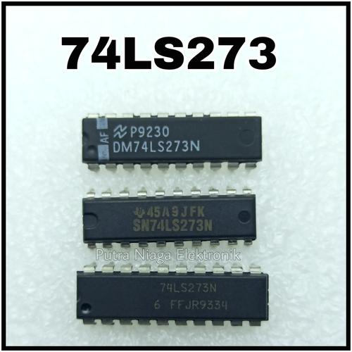 Jual ic TTL 74273 74LS273 DM74LS273N SN74LS273N HD74LS273P Dip 20p ...
