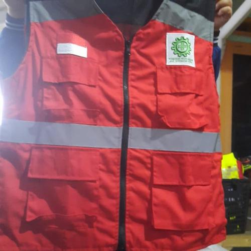 Jual rompi drill rompi lapangan rompi proyek rompi safety Rompi HSE ...