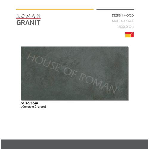 Jual ROMANGRANIT dConcreto Charcoal 120x60 GT1262004R (ROMAN GRANIT ...