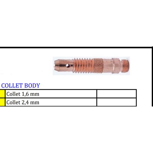 Jual Body Collet Luar Las Argon TIG Tungsten Elektroda Electrodes 1,6 2 ...