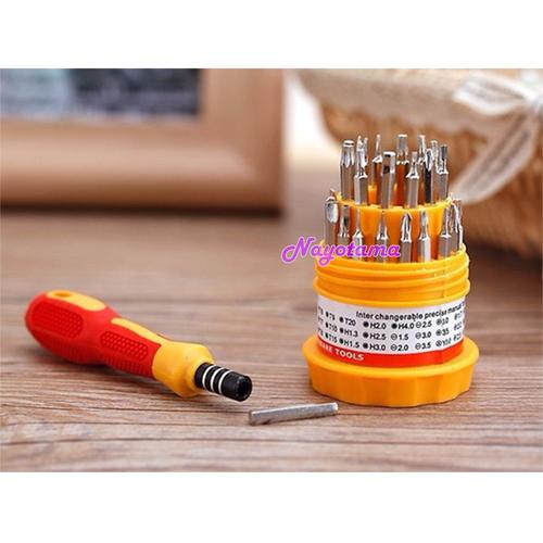 Jual Obeng set lengkap 31 in 1 untuk service dan travel - Jakarta ...