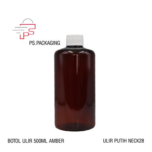 Jual BOTOL AMBER 500ML TUTUP ULIR / BOTOL ULIR 500ML AMBER - Kab. Bogor ...
