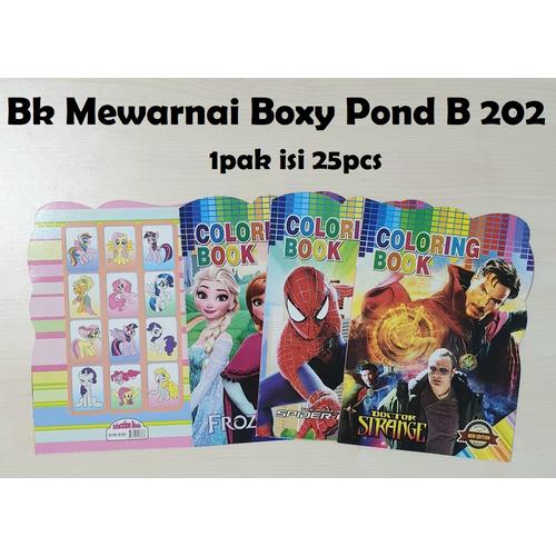 Jual Buku Mewarnai Boxy Pond 202 - Little Pony - Kab. Bandung ...