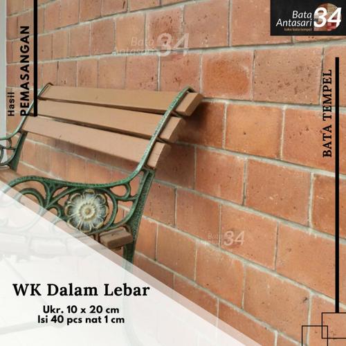 Jual Bata Tempel WK Lebar Poles - Jakarta Selatan - Nuansa Bata | Tokopedia