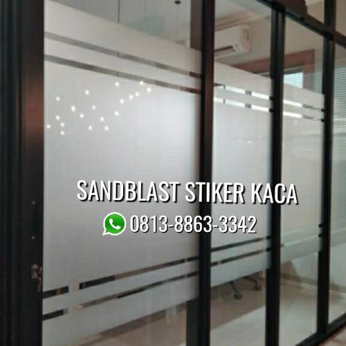 Jual jasa pasang stiker sandblast - Sandblast - Kota Tangerang Selatan ...