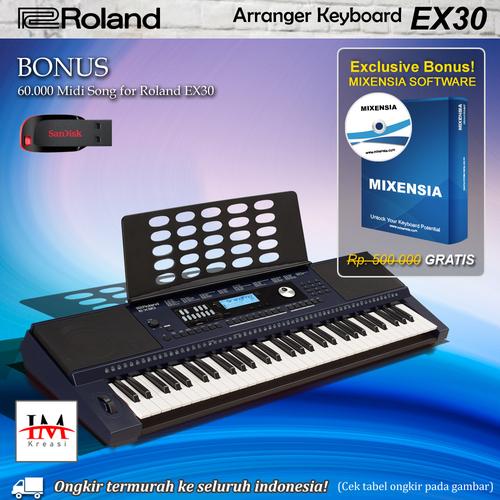 Jual ROLAND EX-30 / EX30 / EX 30 / E-X30 / Arranger Keyboard Garansi ...